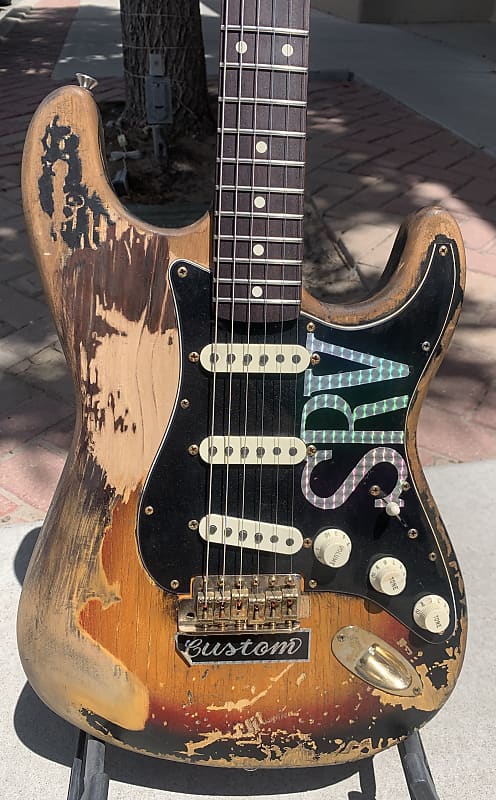 Tim Davis Replica Fender SRV Number 1 one 2001 Vintage | Reverb