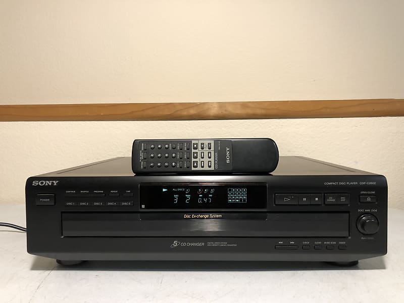 Sony CDP-C260Z CD Changer 5 Compact Disc Player HiFi Stereo | Reverb