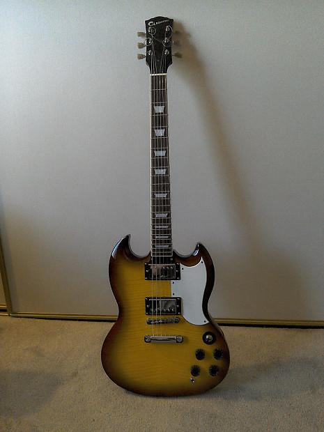 Gladiator SG-Style Guitar 2014 "Sunburst" | Reverb