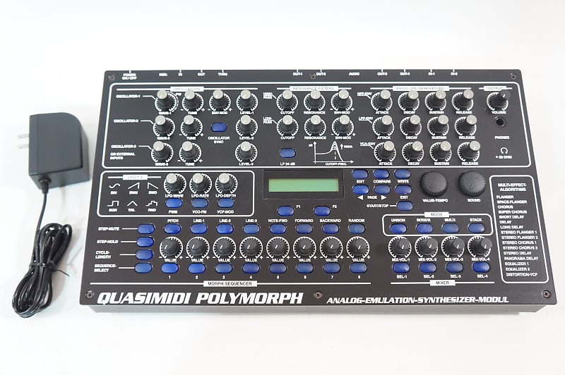 [SALE Ends Aug 28] QUASIMIDI POLYMORPH 4-Part Synthesizer | Reverb