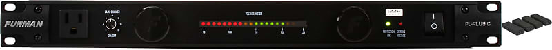Furman PL-PLUS C 15A Power Conditioner with Voltmeter Bundle | Reverb