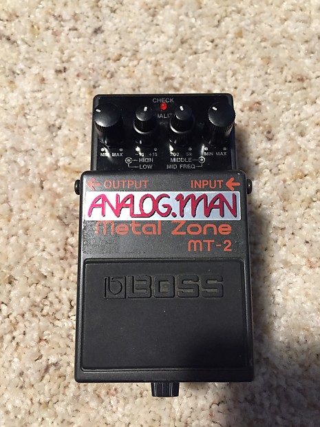 Analogman Boss MT-2 Metal Zone | Reverb