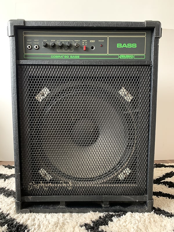 Carlsbro Cobra 90 bass amplifier 1980’s - Black | Reverb UK