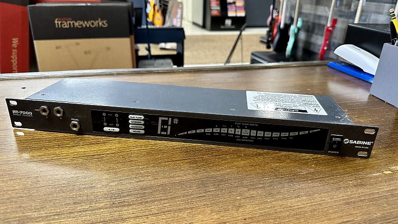 Sabine RT-7000 rackmount tuner | Reverb