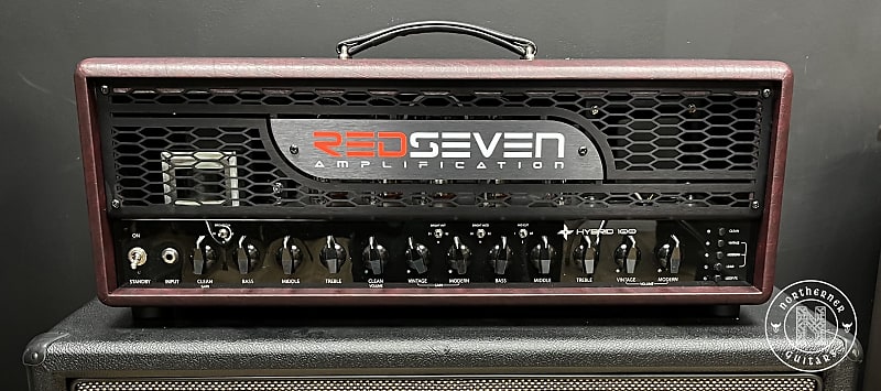 RedSeven Amplification Hybrid 100 2023 Wine Red Taurus Tolex | Reverb