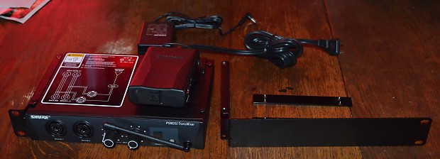 Shure PSM 200 wireless in-ear monitor system (P2T transmixer | Reverb