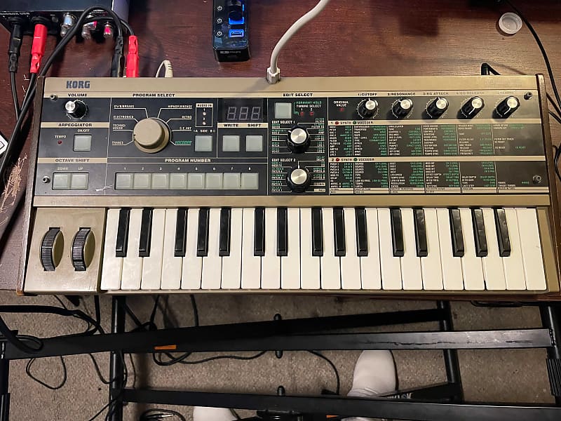 Korg MicroKORG 37-Key Synthesizer/Vocoder 2002 - 2019 - Brown | Reverb
