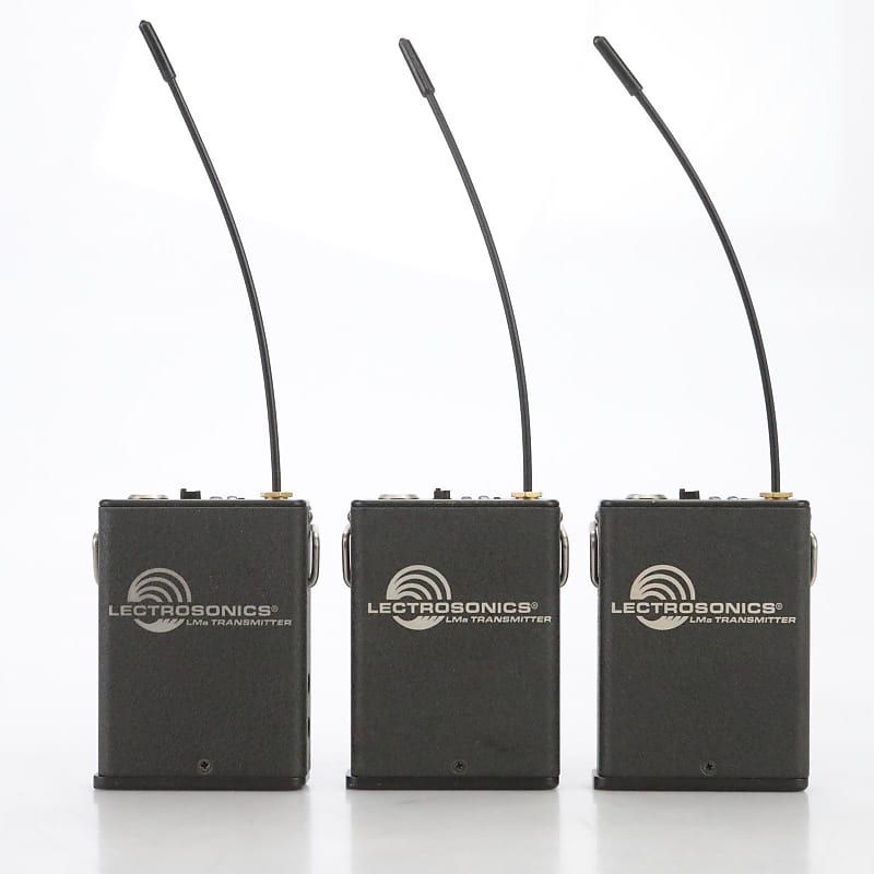 3 Lectrosonics LMa Wireless Transmitters Block 19 #39673 | Reverb