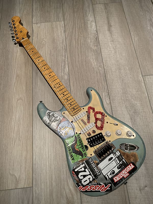 Billie Joe Armstrong "Blue" Replica Guitar | Reverb