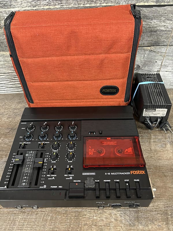 Fostex X-15 Multitracker Recorder W/Bag - Used | Reverb