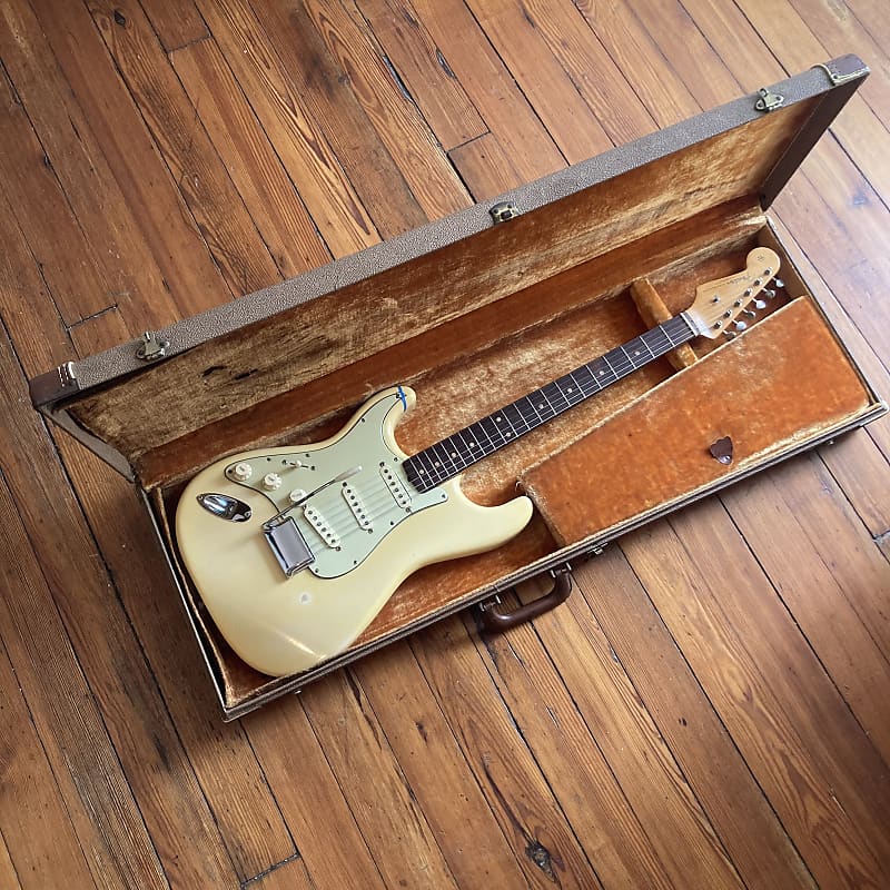 Fender Stratocaster 1961 left-handed 100% original | Reverb