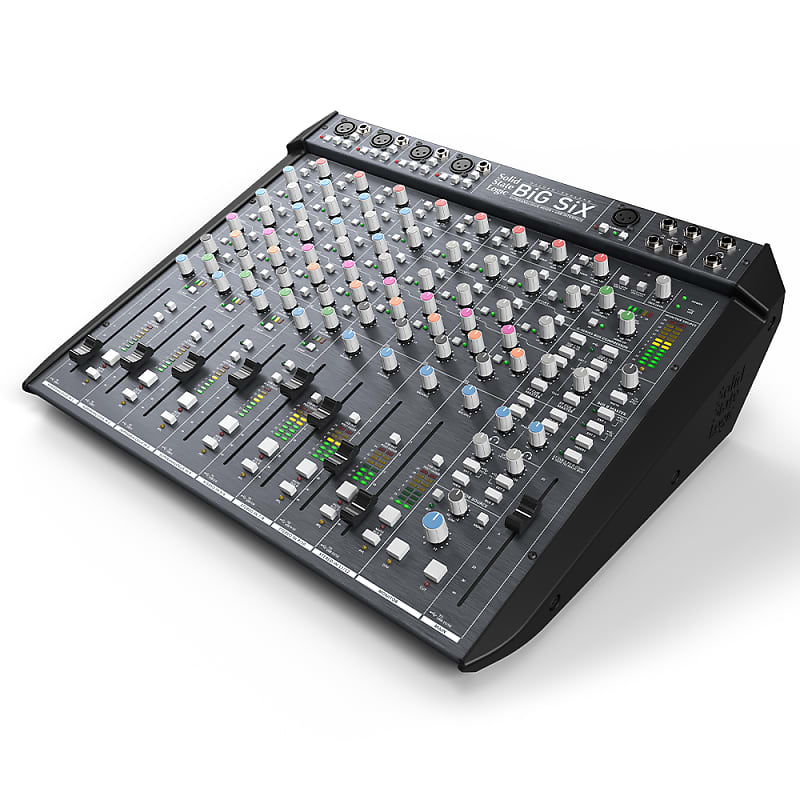 Solid State Logic BiG SiX 6-Channel Analog Mixer | Reverb