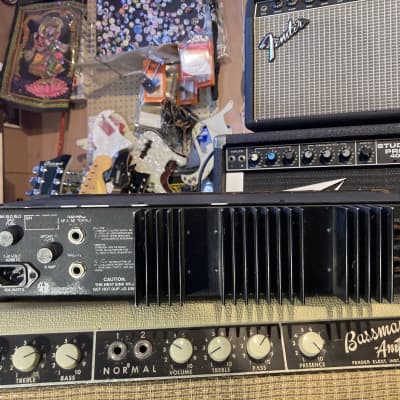 SWR Workingman’s 300 Rack Bass Amp Head 1990s - Black | Reverb