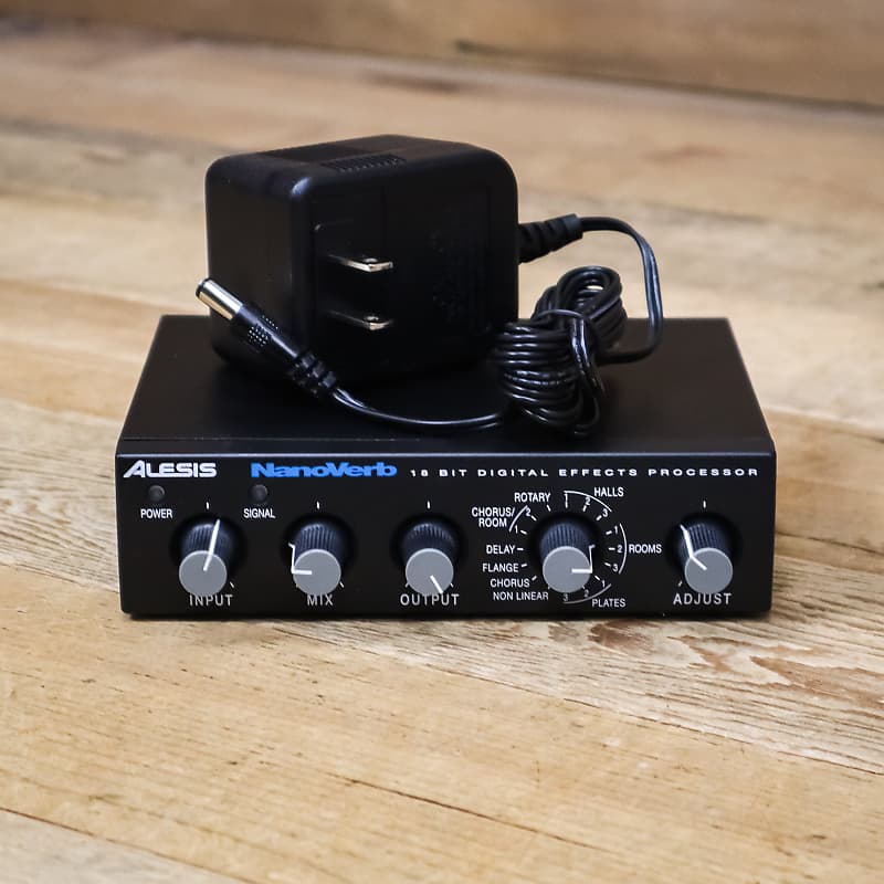 Alesis Nanoverb Reverb Effects Processor Nano-Verb 16-Bit | Reverb