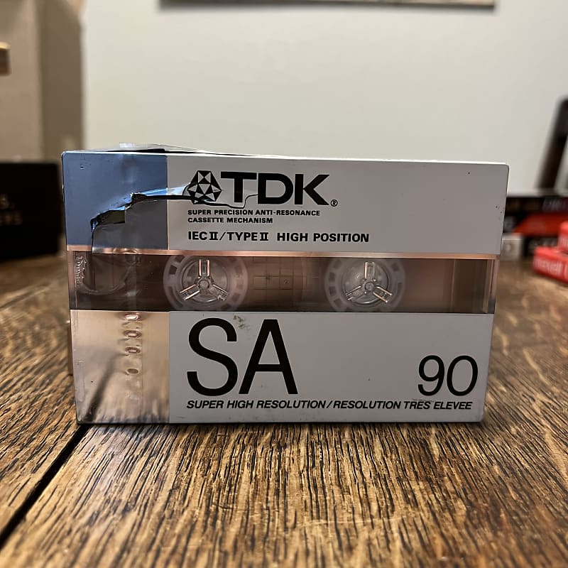 Type II SA 90 Super High Resolution Cassette | Reverb
