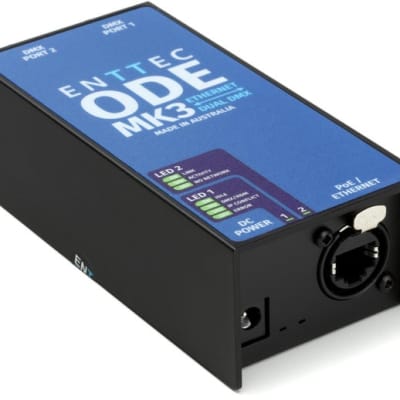 ENTTEC ODE MK3 Two-universe Bidirectional DMX Ethernet | Reverb