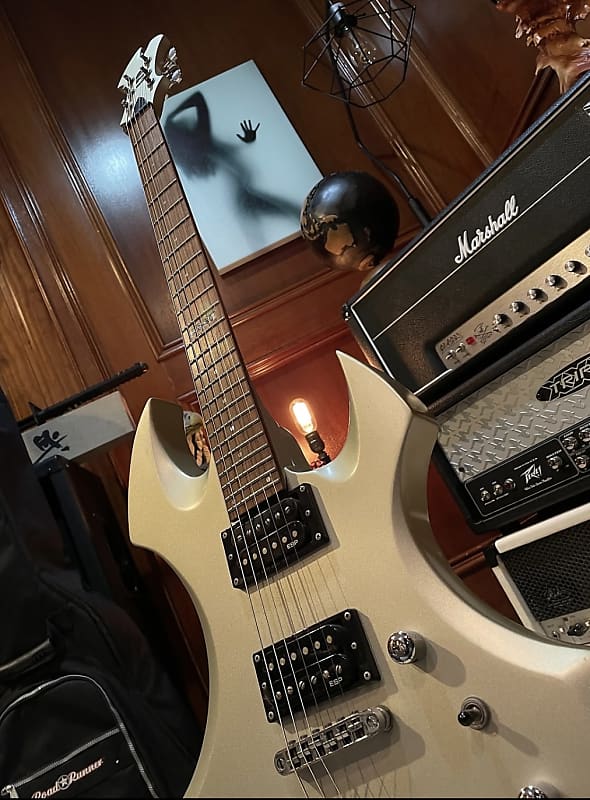 ESP LTD AX-50 Silver | Reverb