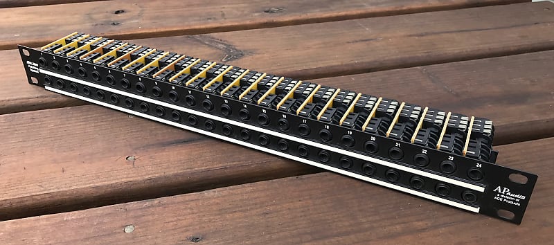 AP Audio Re'an RPM48S 1/4" 48-Point Balanced Patchbay Modular | Reverb