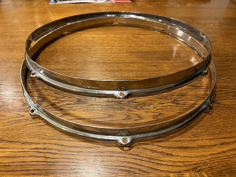 Gretsch 16” 8-hole Stick chopper hoop (Pair) | Reverb