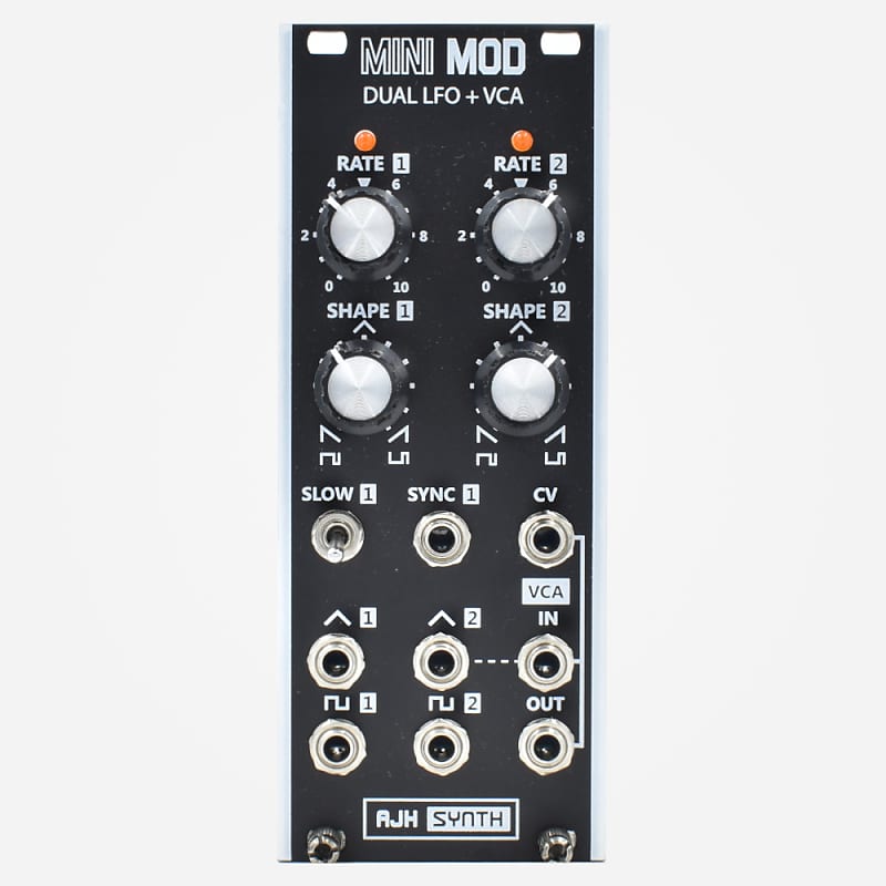 AJH Minimod Dual LFO and VCA Eurorack Modulation Module | Reverb