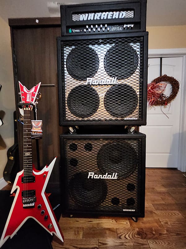 Randall Warhead 300w Full Stack 2005 Black | Reverb