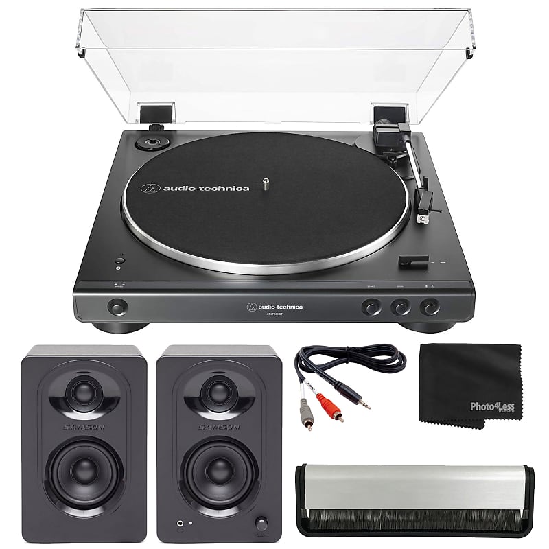 Audio Technica AT-LP60XBT-USB-BK Automatic Stereo Turntable | Reverb