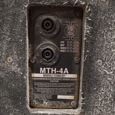 Electro-Voice MTL-4/MTH-4 System | Reverb