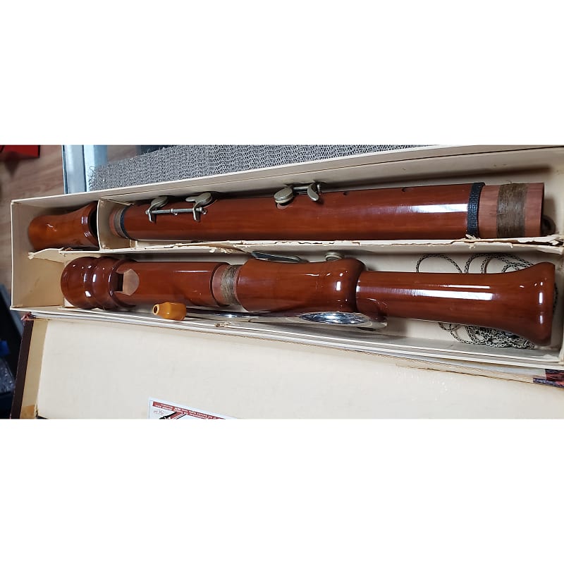 Adler Bass Recorder - Wooden Flute, Made in Germany | Reverb