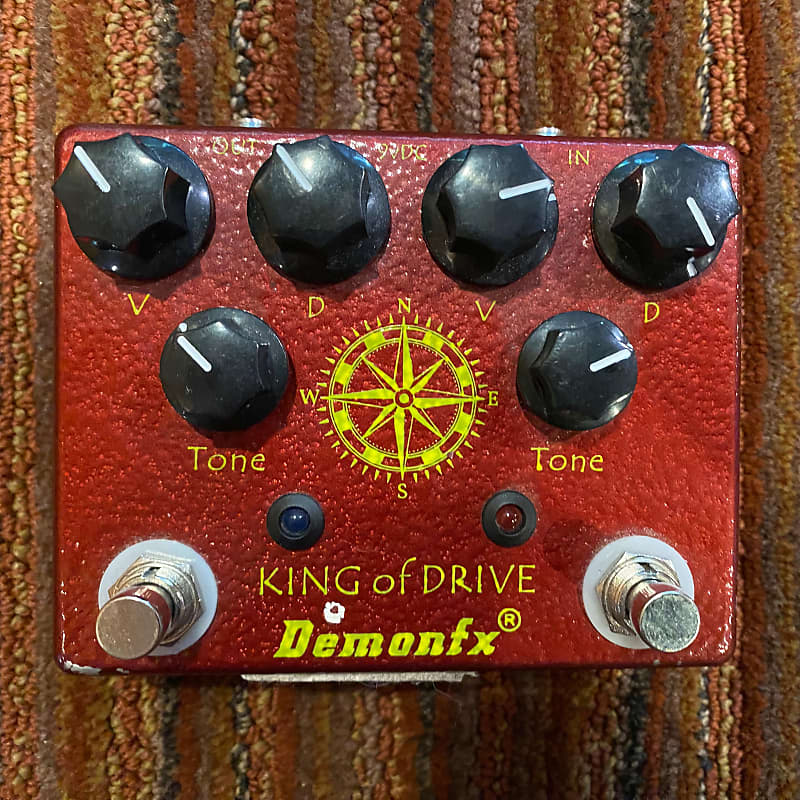 Demon FX King of Drive - Red | Reverb