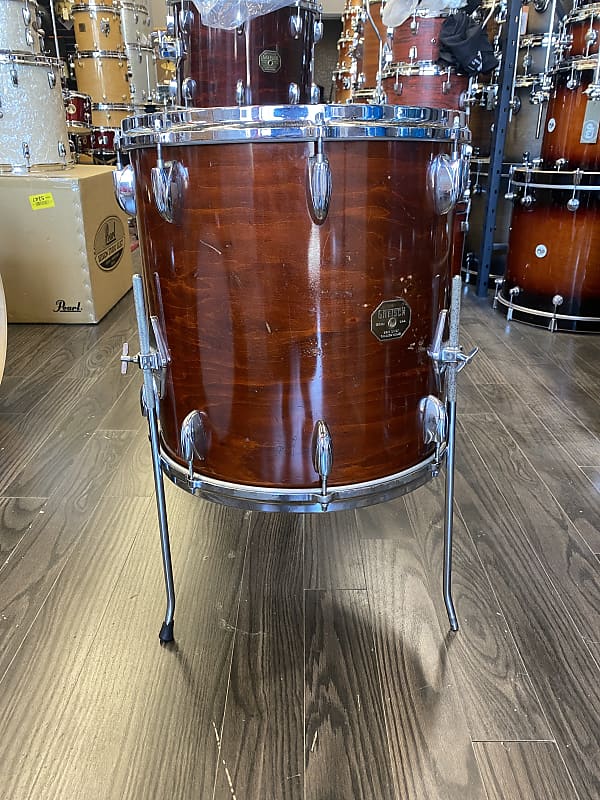 Gretsch 16" 70's Floor Tom in Walnut - used | Reverb UK