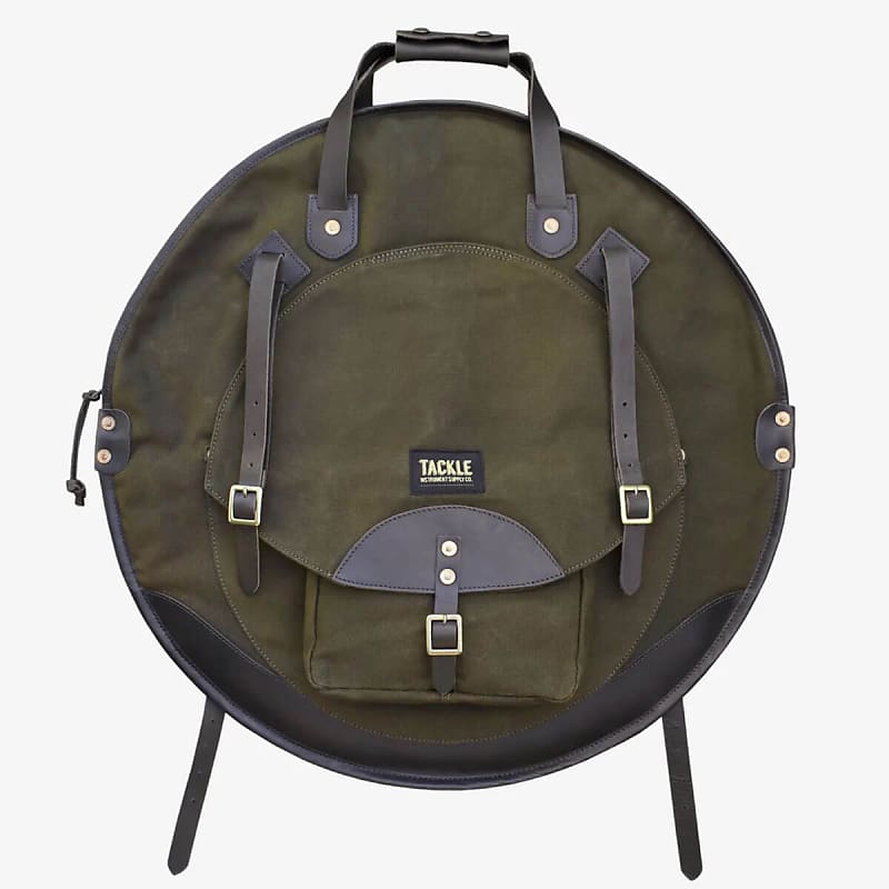 Tackle Instrument Supply Backpack Cymbal Bag 22" Forest Green | Reverb