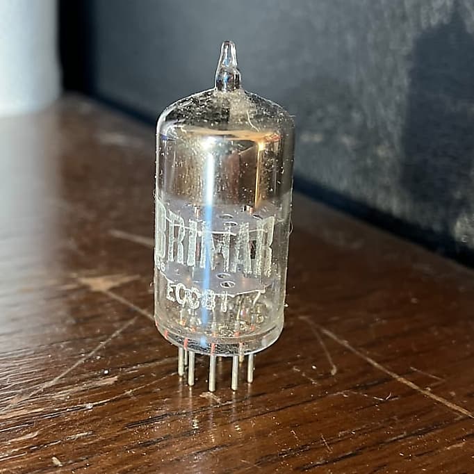 Vintage 1970’s UK Made Brimar ECC81 Preamp Tube | Reverb UK