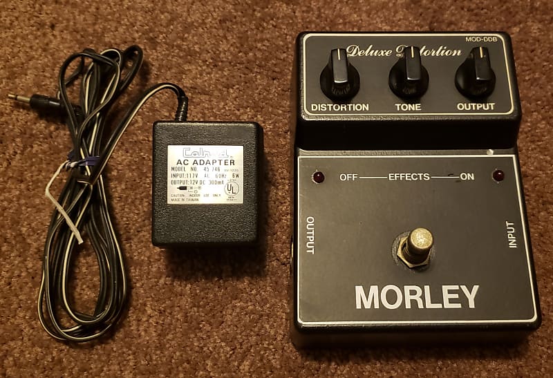 Vintage Morley Deluxe Distortion MOD-DDB - USA Made - W/Power | Reverb