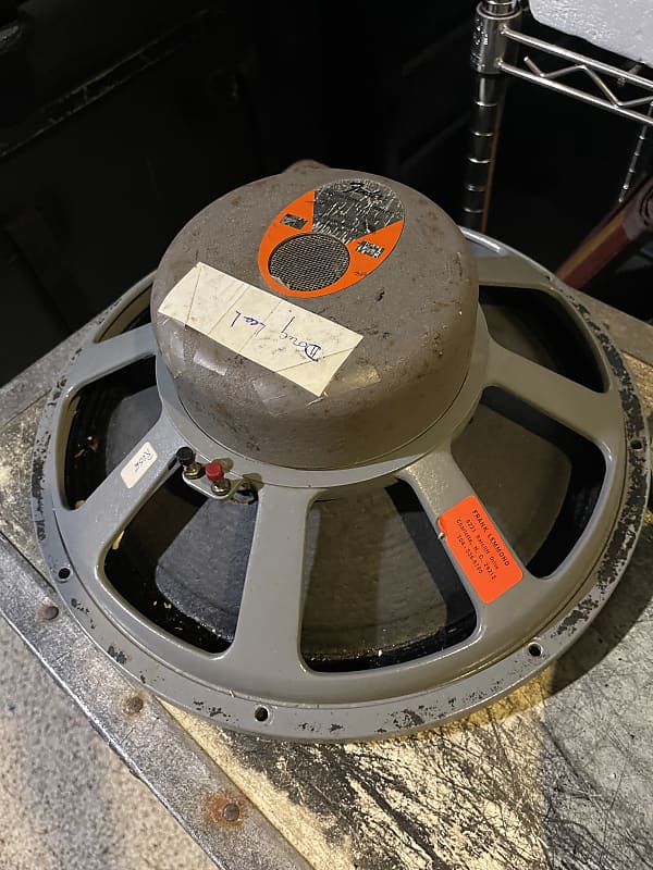 JBL D 130 1970’s - Original with Orange Fender label | Reverb