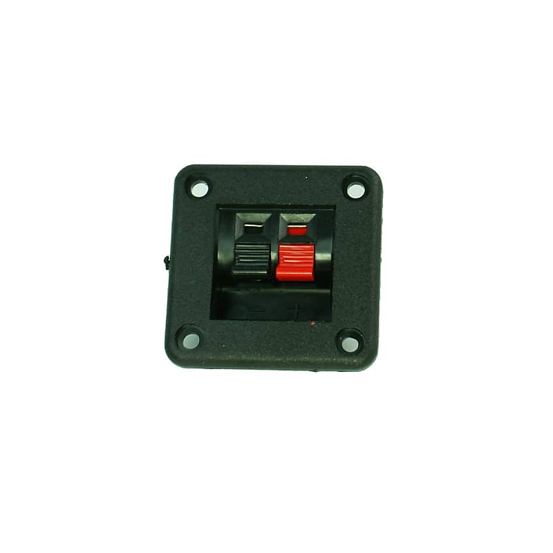 Audio Speaker Input Terminal Pair Wire Cable Connector 4x4cm | Reverb