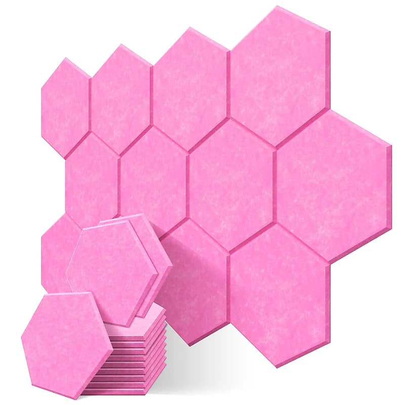 Hexagon Sound Proof Foam Panels, Acoustic Foam Panels Sound | Reverb