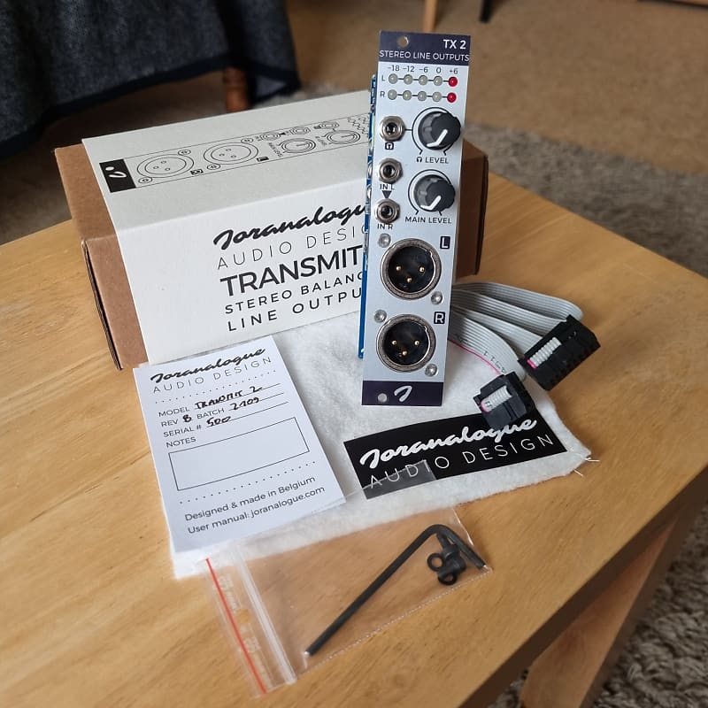 Joranalogue Transmit 2 2020s Blue and Silver | Reverb