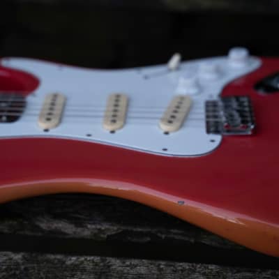 Sunn Mustang Fender Stratocaster Copy. Made IN India. 1980's | Reverb