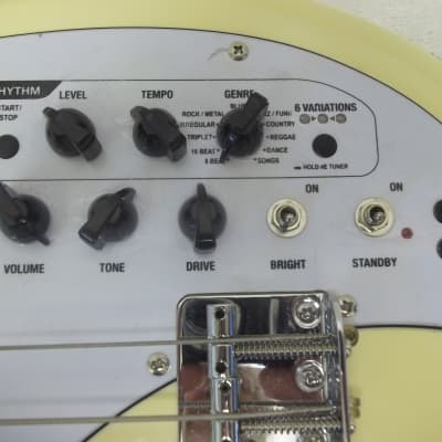 Vox apache bass guitar w/rhythm section 2014 creme | Reverb Canada