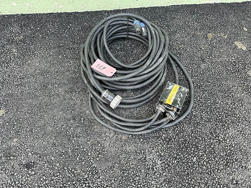 90' Multipin Connecter Cable W/4-Way NL-8 Splitter Box #169 | Reverb