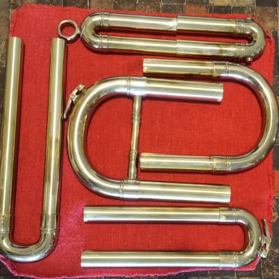 1969 Besson New Standard 4-valve BBb Tuba with case | Reverb