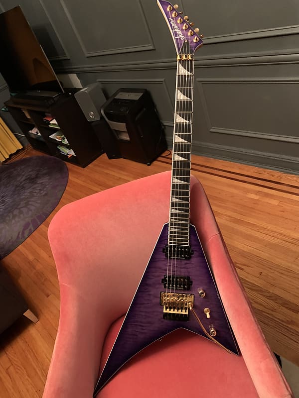 Jackson RR24Q 2022 Purple UPGRADE with Original Floyd | Reverb Canada