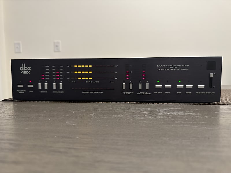 DBX 4BX Multi-Band Expander With Logicontrol System - Black | Reverb