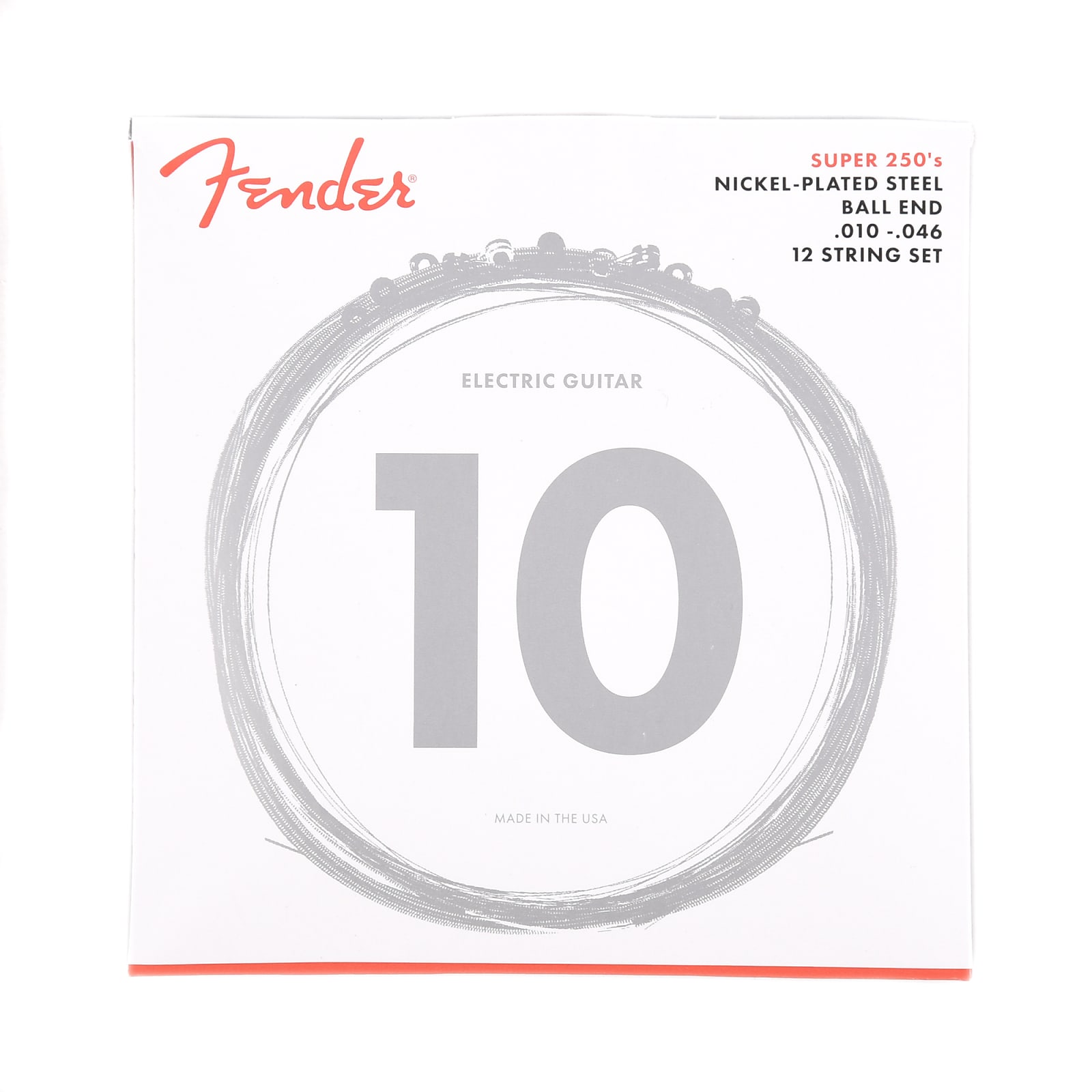 Fender Electric XII Nickel-Plated Steel Guitar Strings | Reverb