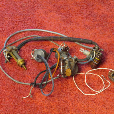 Vintage 1950's Guild Franz P90 Guitar Pickup Set with cream | Reverb