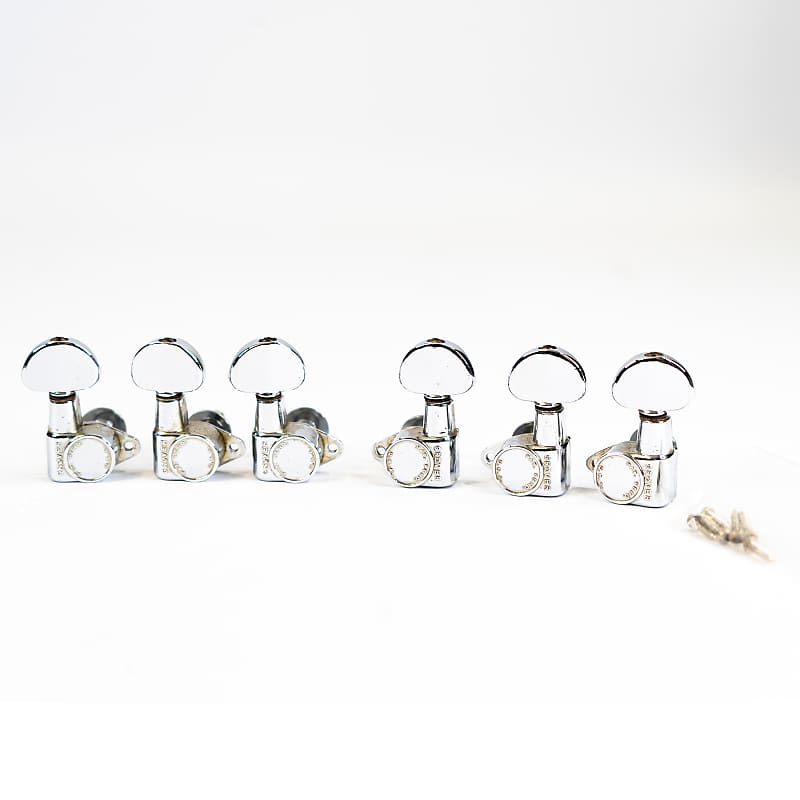 Grover Patent Pending 3 x 3 Guitar Tuning Peg Machines w/ | Reverb