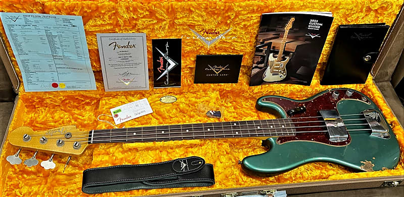 Fender Precision Bass, Custom Shop Relic 1961 - | Reverb Australia