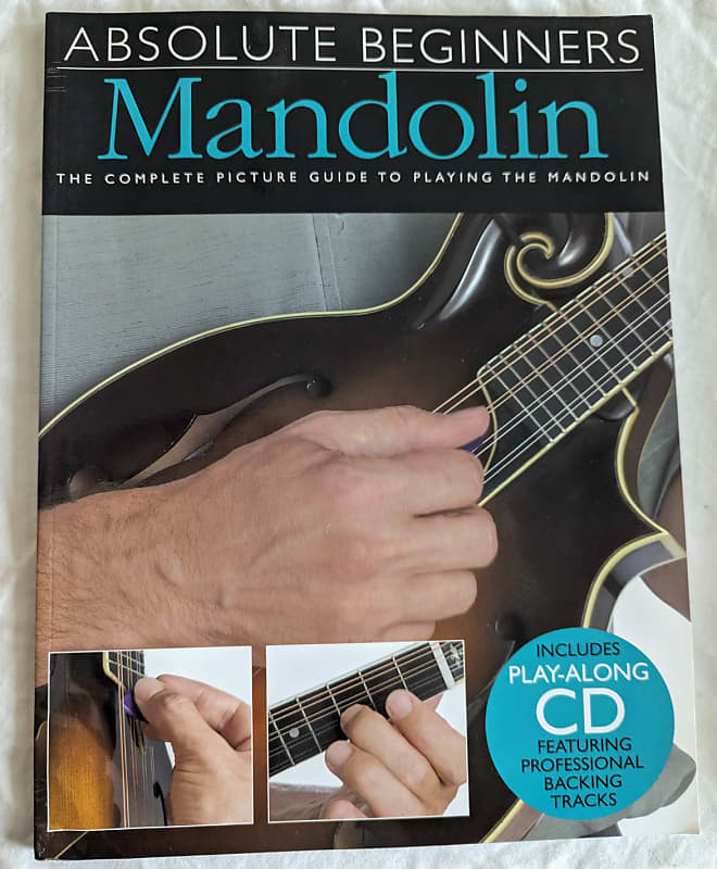 Absolute Beginners Mandolin Complete Picture Guide CD Music | Reverb