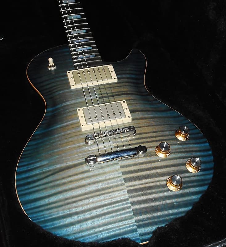 Patrick James Eggle Macon 2018 - Blue Burst | Reverb