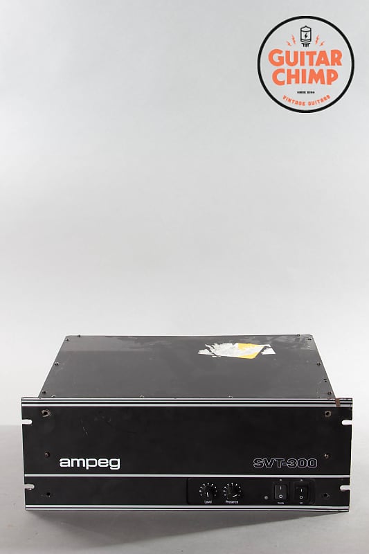Ampeg SVT-300 Tube Power Amp -Super Rare- | Reverb